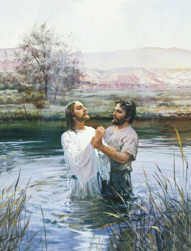Luke 3:16, 17: John the Baptist foretells Jesus’ baptism | BYU New ...